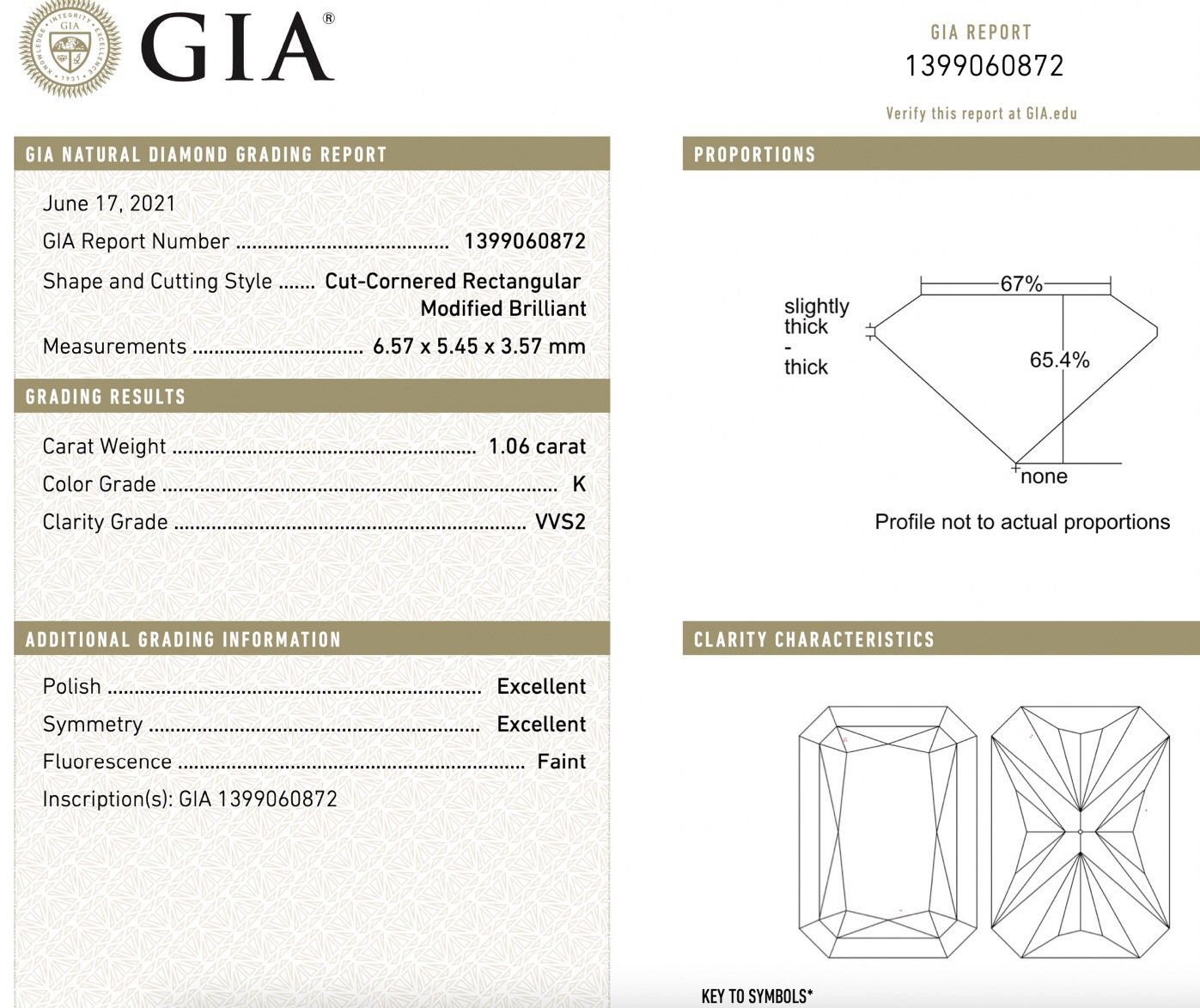 สร้อยคอเพชร Fancy Shape