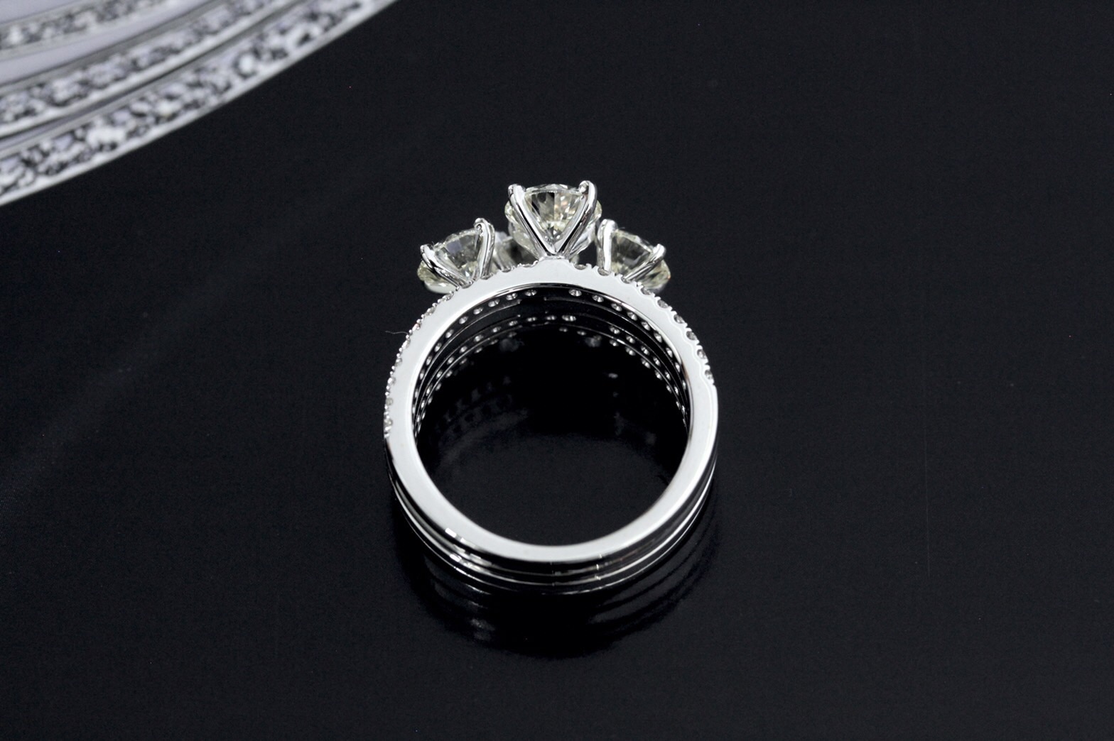 แหวนเพชร Round 4 pcs / 3.03 ct สี I-J VVS VS - Venus Diamond วีนัส ไดมอนด์