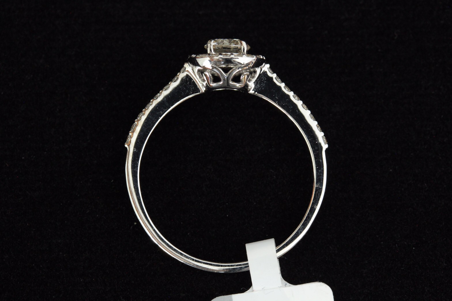 แหวนเพชร Round 0.41 ct สี I J ความสะอาด VVS VS - Venus Diamond วีนัส ได ...